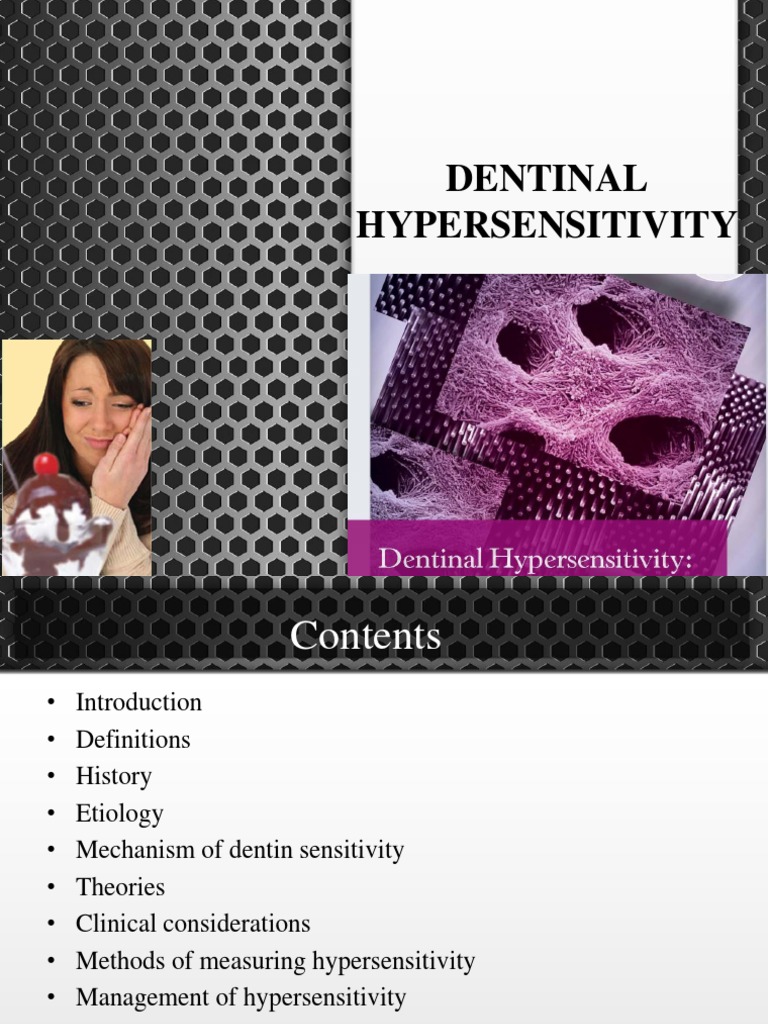 Neha Dentinal Hypersensitivity Final | PDF | Dentin | Human Tooth