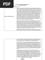 Mini Lesson Plan Template | PDF | Reading (Process) | Perception
