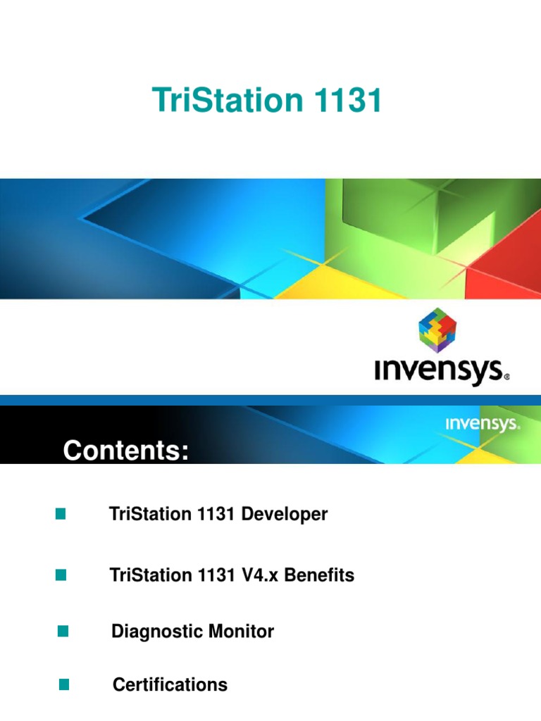 TriStation 1131 Software Overview | PDF | Programmable Logic Controller ...