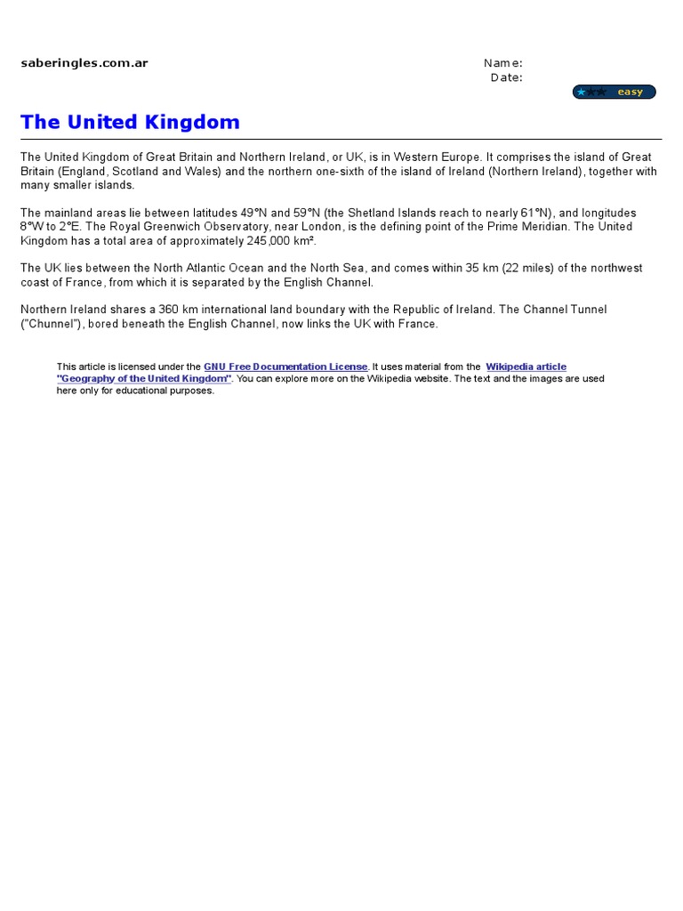 English Reading Comprehension For ESL Students - Comprensión de Lectura ...
