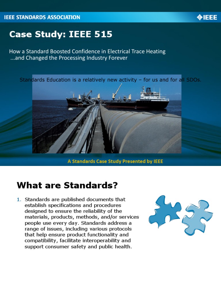 Case Study: IEEE 515 | PDF | Standardization | International Electrotechnical Commission