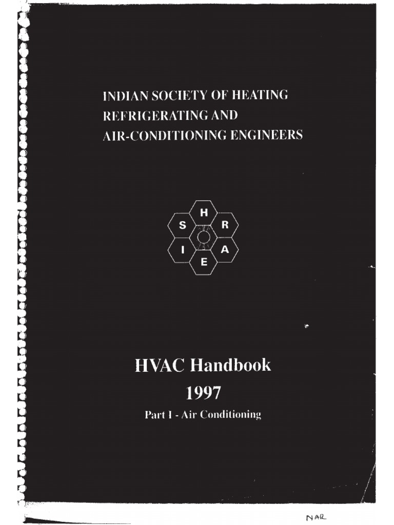 ISHRAE-HVAC Handbook-1997 PDF | PDF