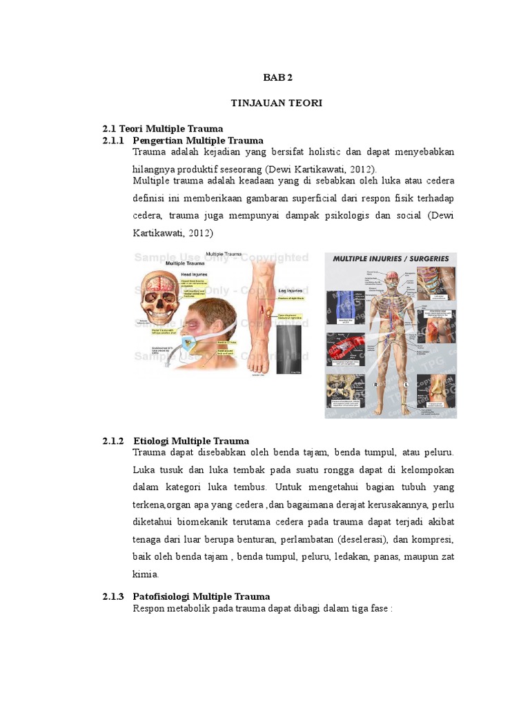 Bab 2 Multiple Trauma | PDF