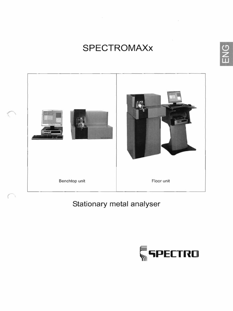 SPECTROMAXx - A Comprehensive Guide to Operation, Maintenance and ...