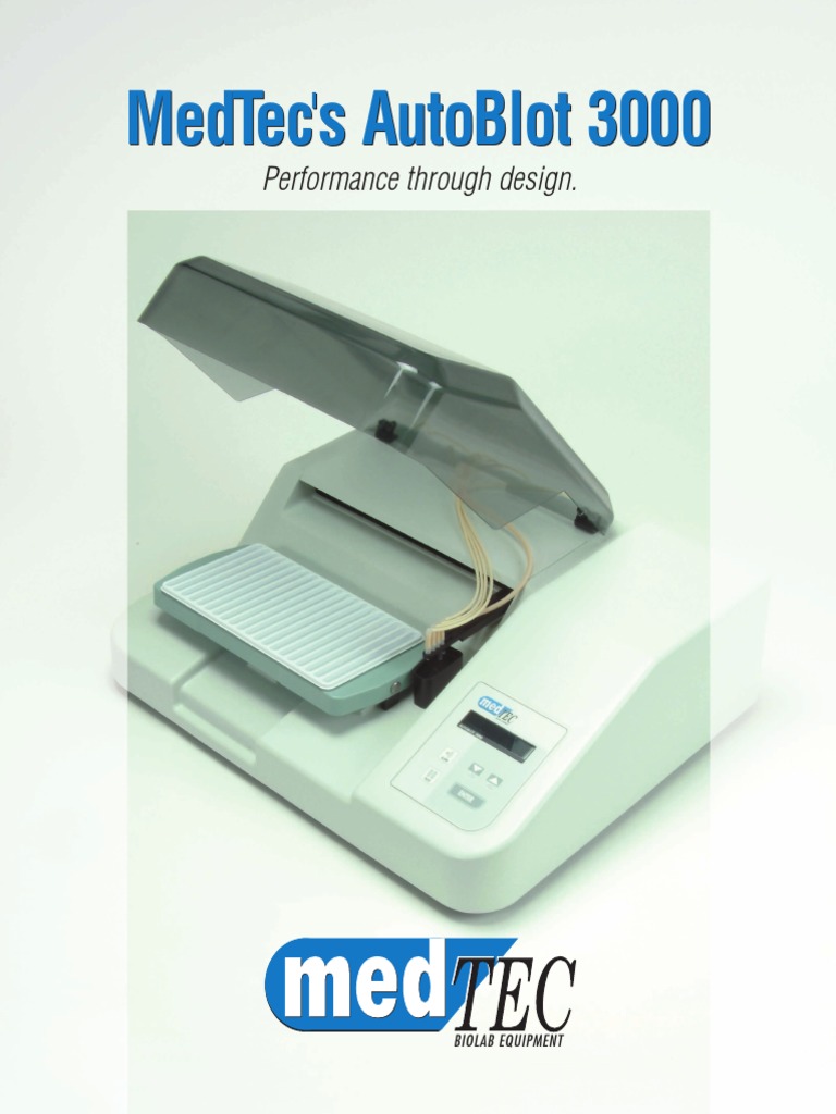 Auto Blot 3000 | Download Free PDF | Assay | Computing And Information ...