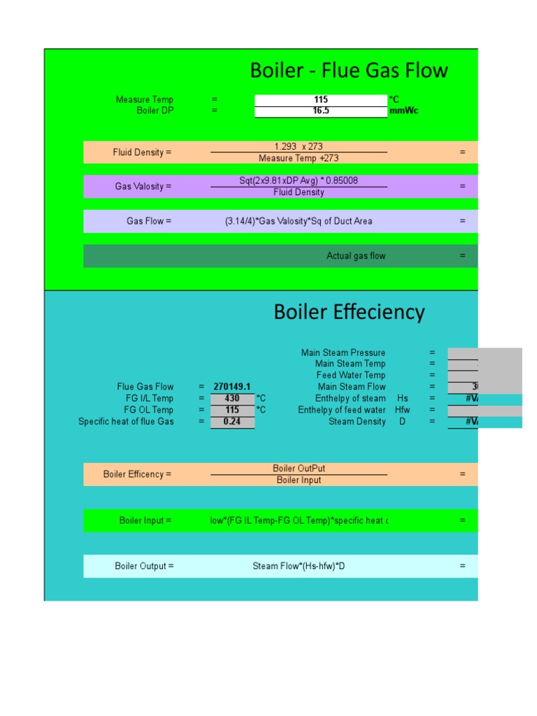 Boiler Analysis | PDF | Enthalpy | Heat Capacity