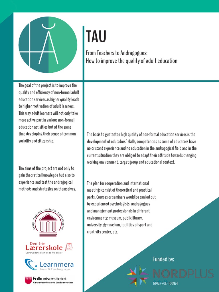 TAU Project Flyer | PDF