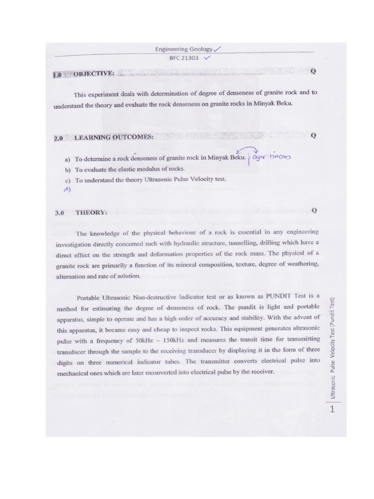 Pundit Test Procedure PDF | PDF