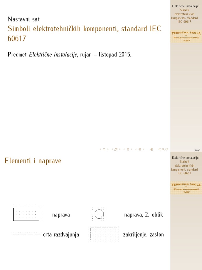 Simboli-IEC 60617 PDF | PDF