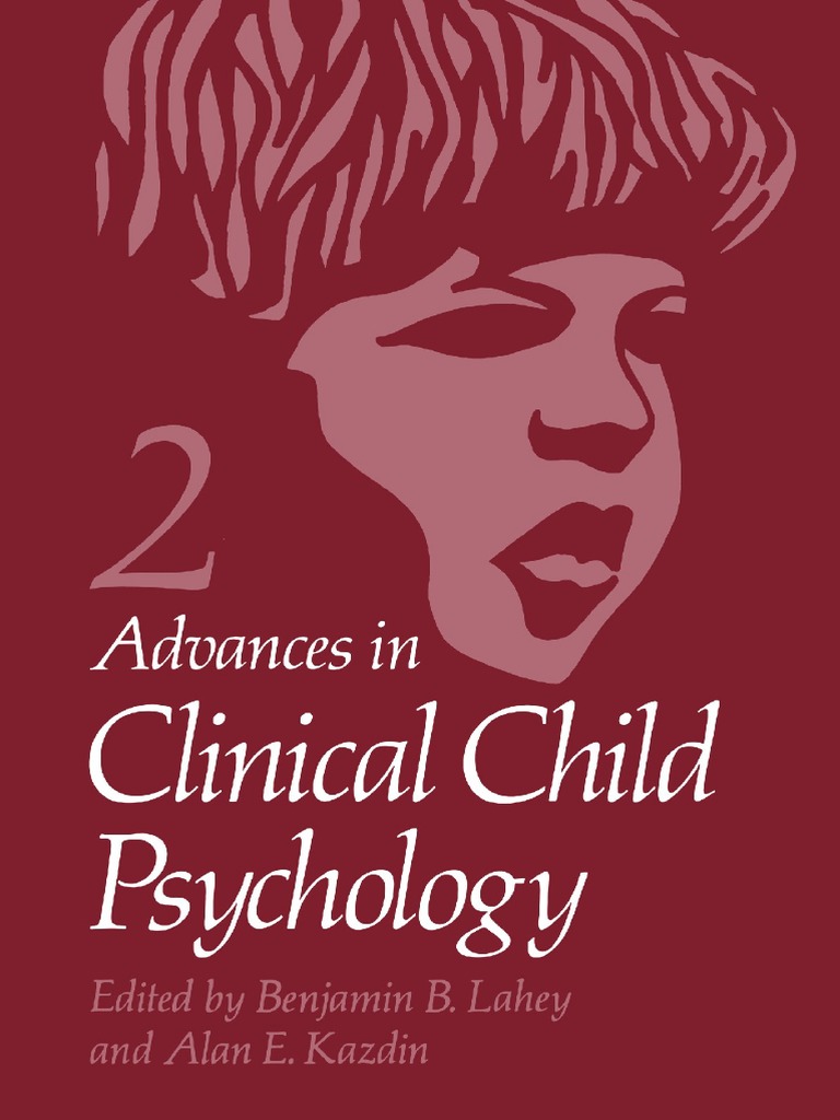 Benjamin B. Lahey - Advances in Clinical Child Psychology Volume 2 PDF ...
