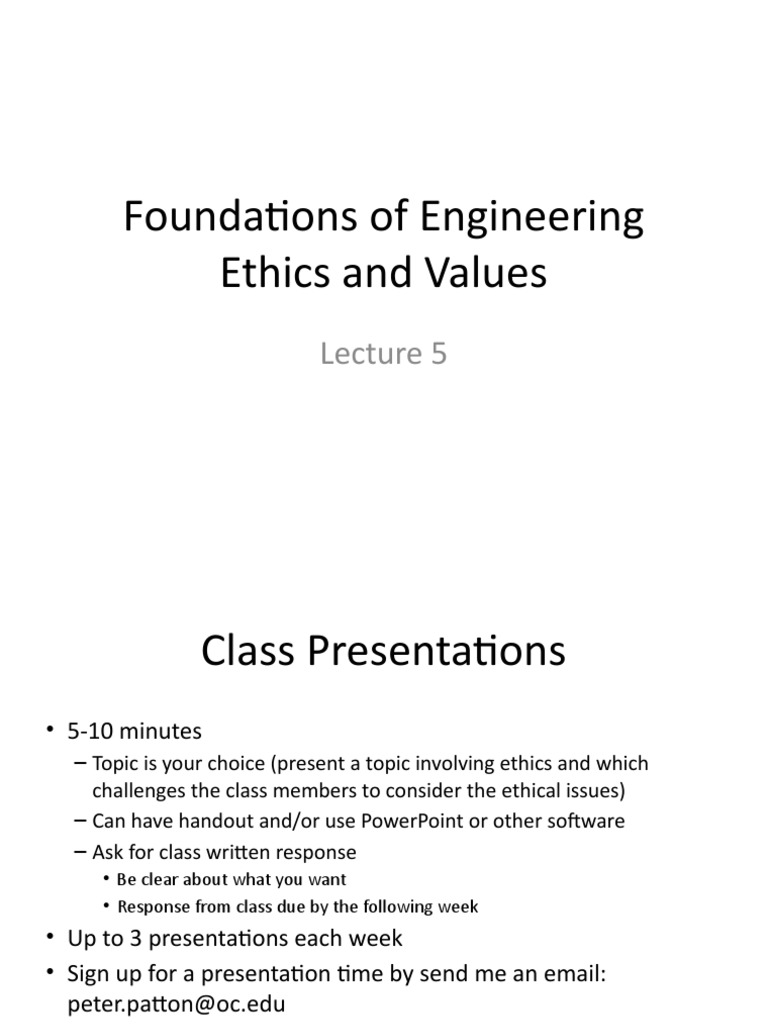 Foundations of Engineering Ethics and Values | PDF | Space Shuttle ...