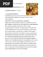 Kiscsoportos Tervezet | PDF