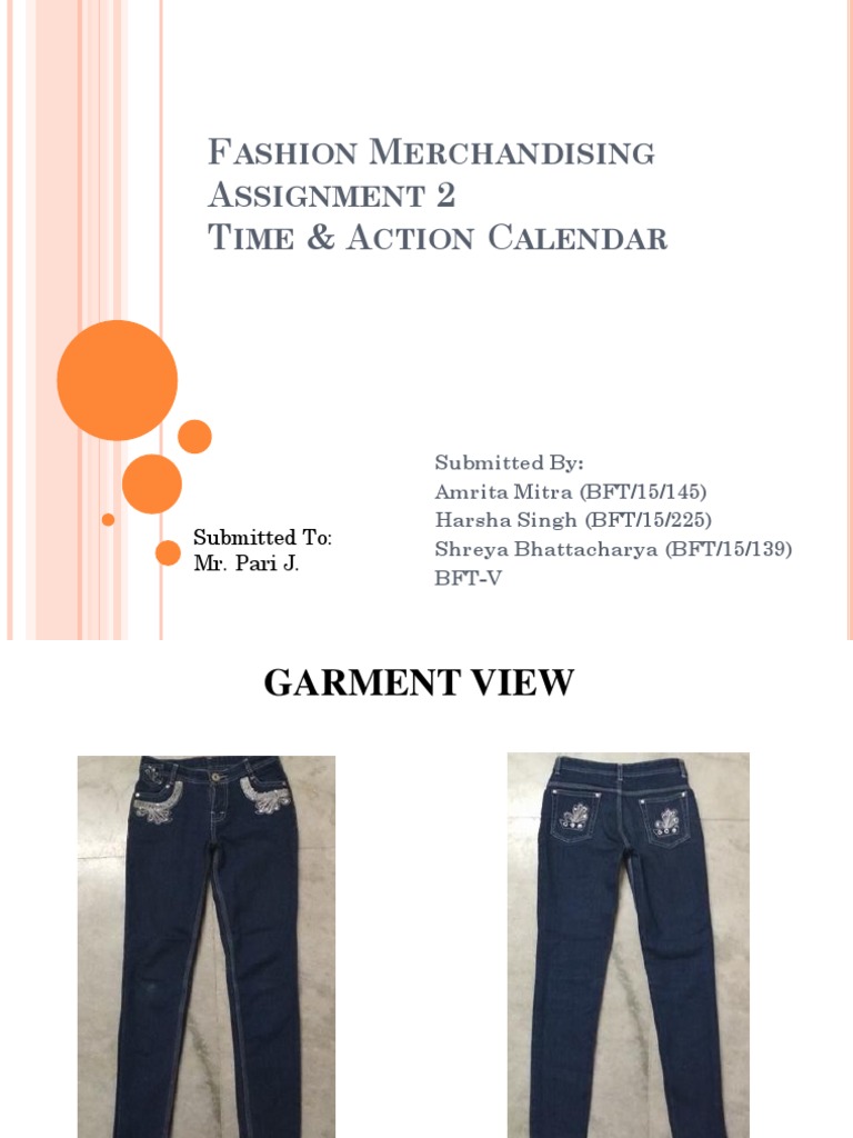 T&A Calendar | PDF | Jeans | Embroidery