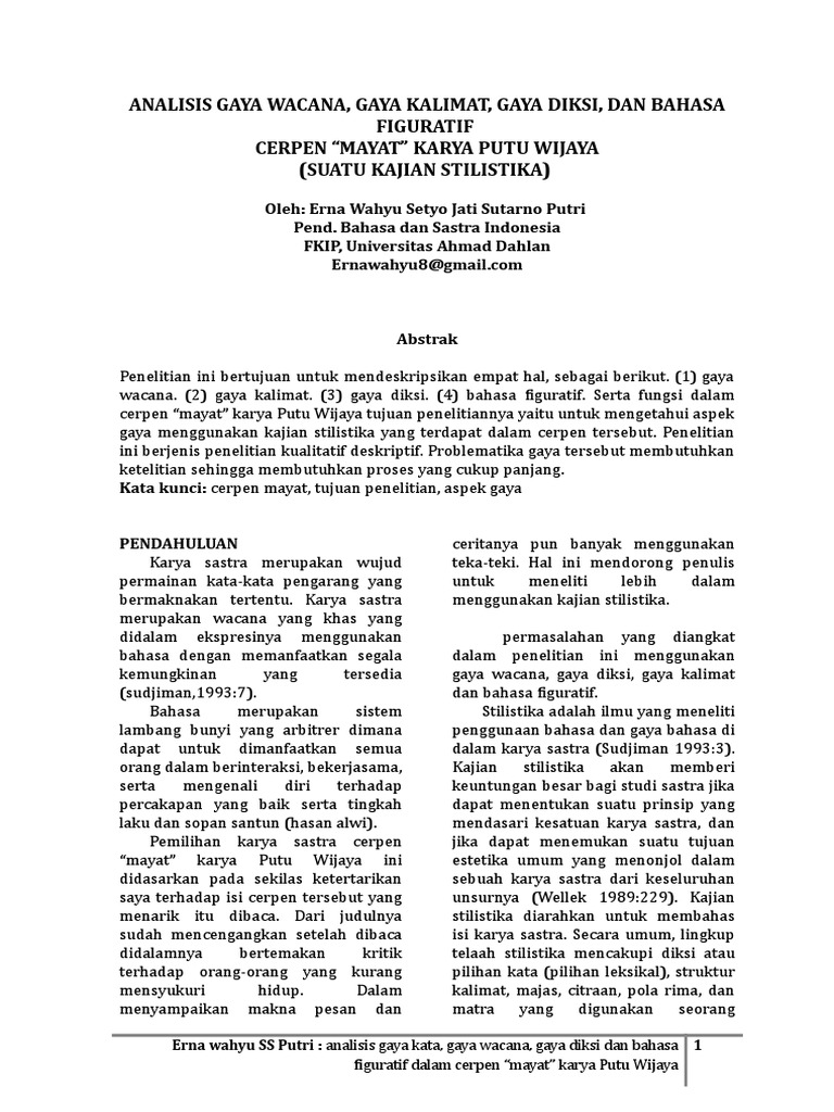 Artikel Erna Wahyu SSP 1600003011 | PDF