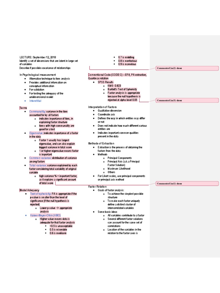 Exploring Factor Analysis and Item Evaluation Techniques for Validating Psychological ...