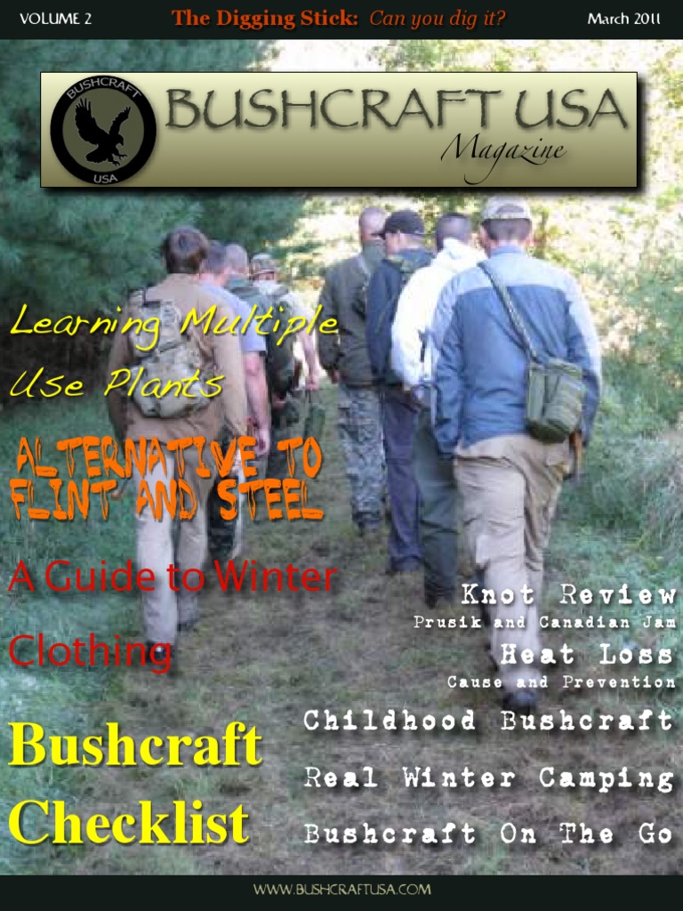 Bushcraft Magazine Volume 2 | PDF | Breathing | Heat Transfer