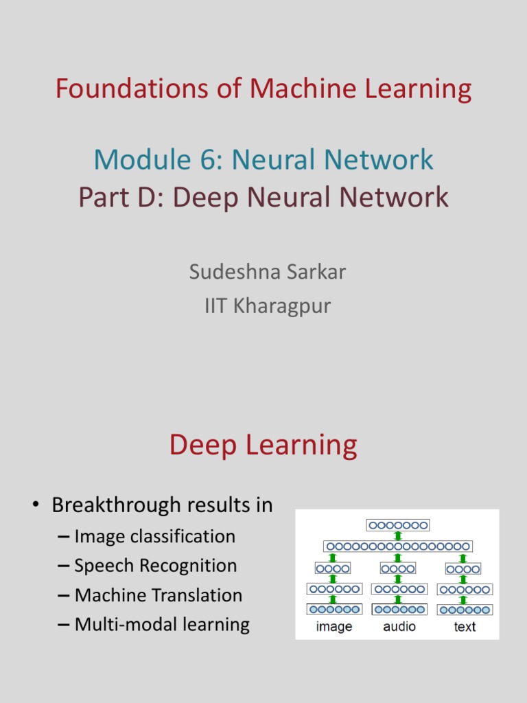 6D NN Deep | PDF | Artificial Neural Network | Deep Learning