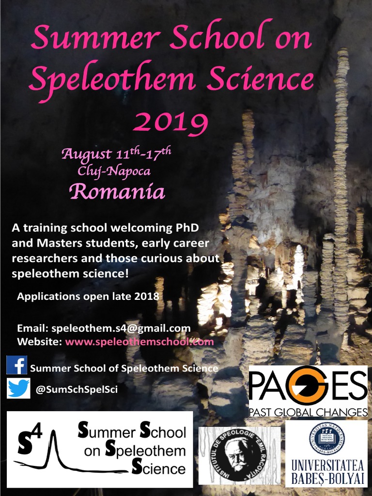 Summer School on Speleothem Science 2019 | PDF