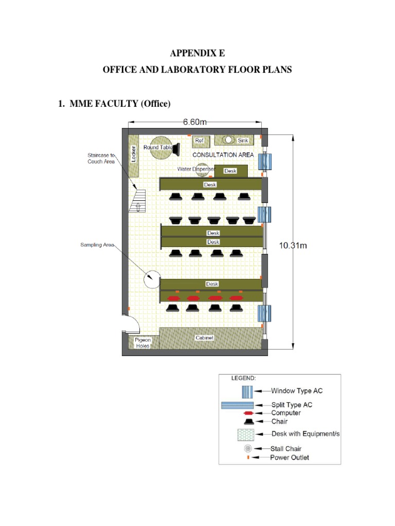 Detailed Floor Plans and Space Allocations for the Mechanical and Manufacturing Engineering ...