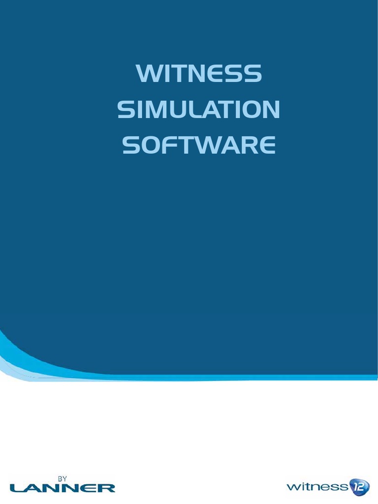 WITNESS Simulation Software Paper LR | PDF | Microsoft Excel | Simulation