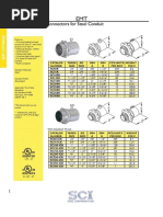 EMT Conduit and Fittings Data Sheet | PDF | Electricity | Electrical ...