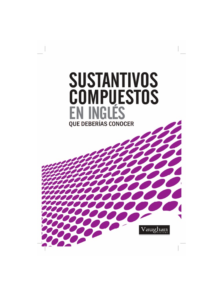 Sample Sustantivos Compuestos PDF | PDF