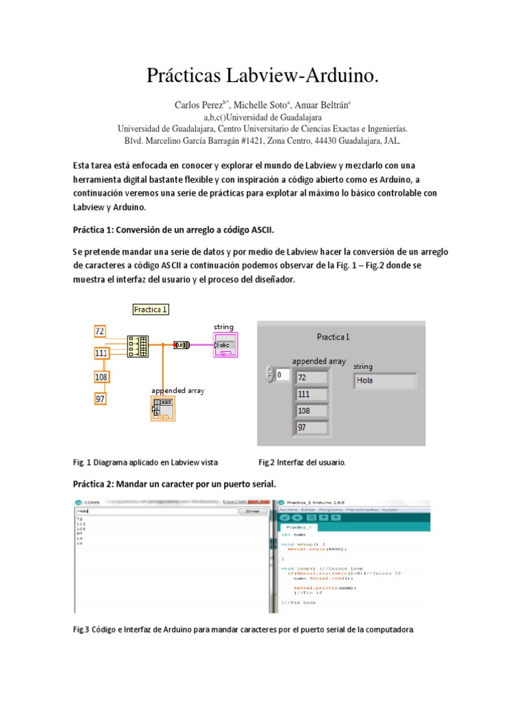 Practicas Labview-Arduino PDF | PDF | Arduino | Diodo emisor de luz Practicas Labview-Arduino PDF | PDF | Arduino | Diodo emisor de luz