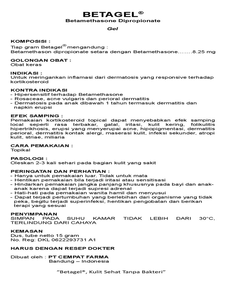 Panduan Penggunaan Betagel | PDF