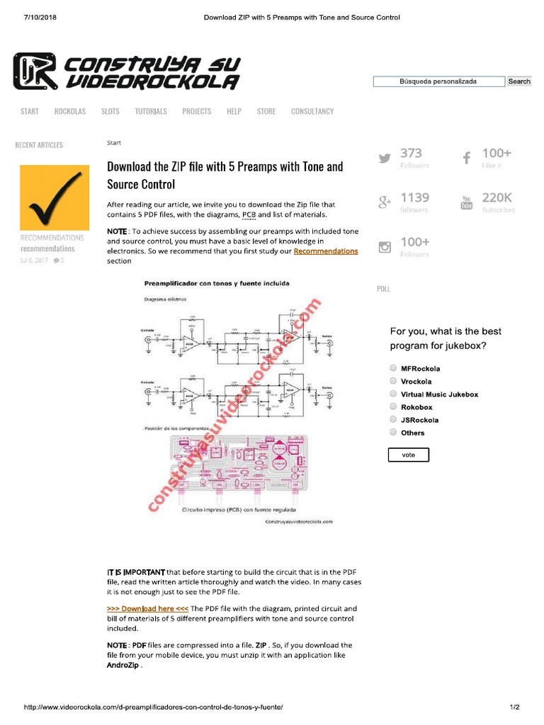 Volume Level Lightning Board | PDF