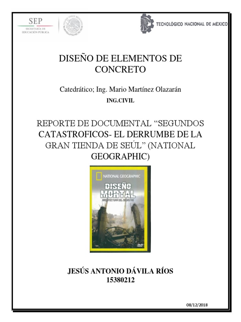 Reporte de Documental | PDF