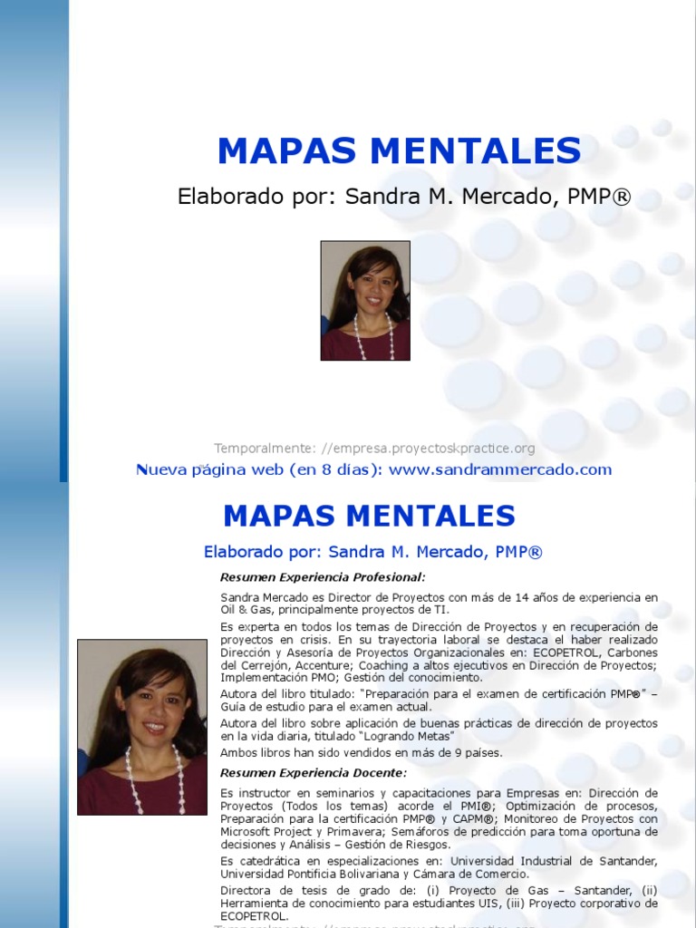 Mapas Mentales PMI | PDF | Business | Informática y tecnología de la ...