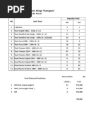 Contoh Hitungan Ritase | PDF