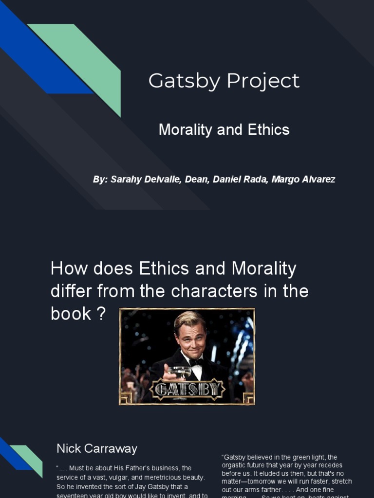 Great Gatsby Project | Download Free PDF | The Great Gatsby