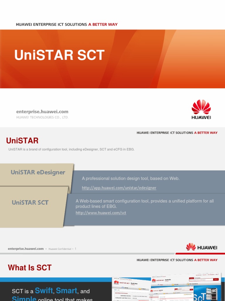 01-Huawei Unistar - SCT v1.0 | PDF | World Wide Web | Internet & Web