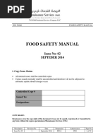 FSSAI Checklist - General Manufacturing | PDF | Hygiene | Food Safety