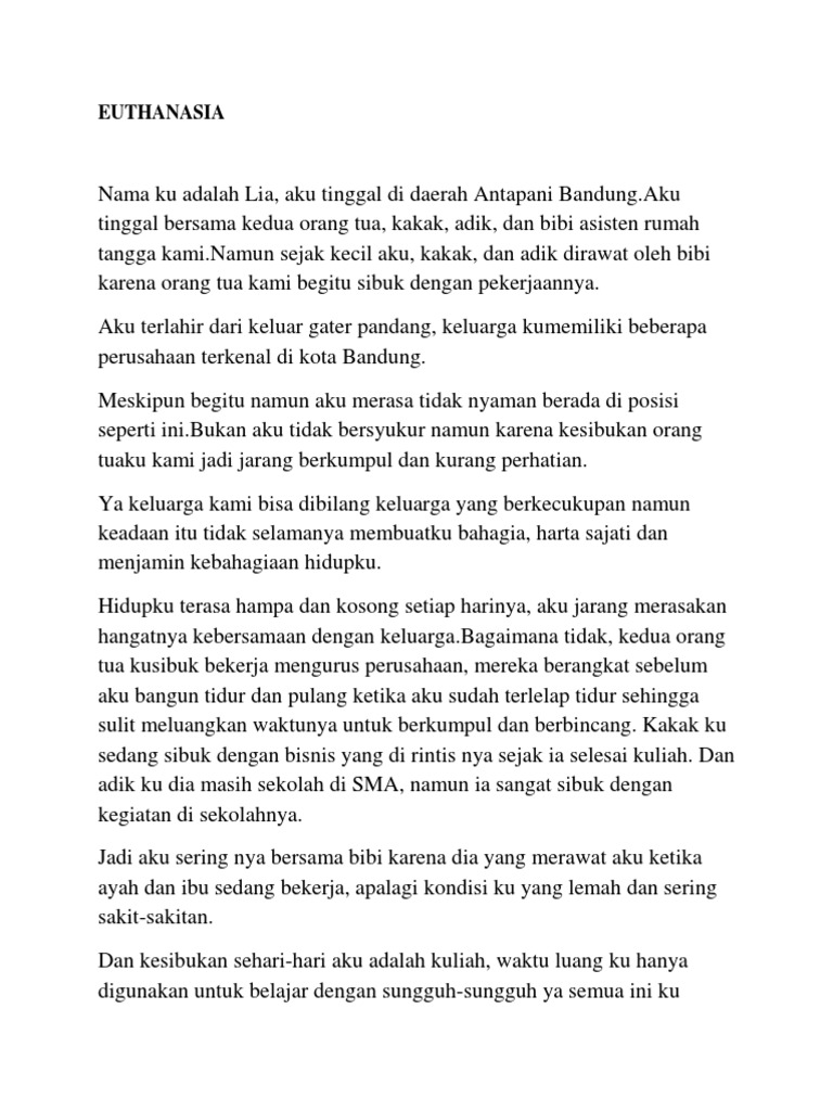 Naskah Short Movie | PDF