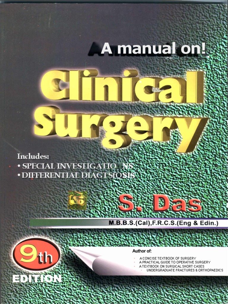 A Manual On Clinical Surgery 9th Edition | PDF | Pulse | Physical ...