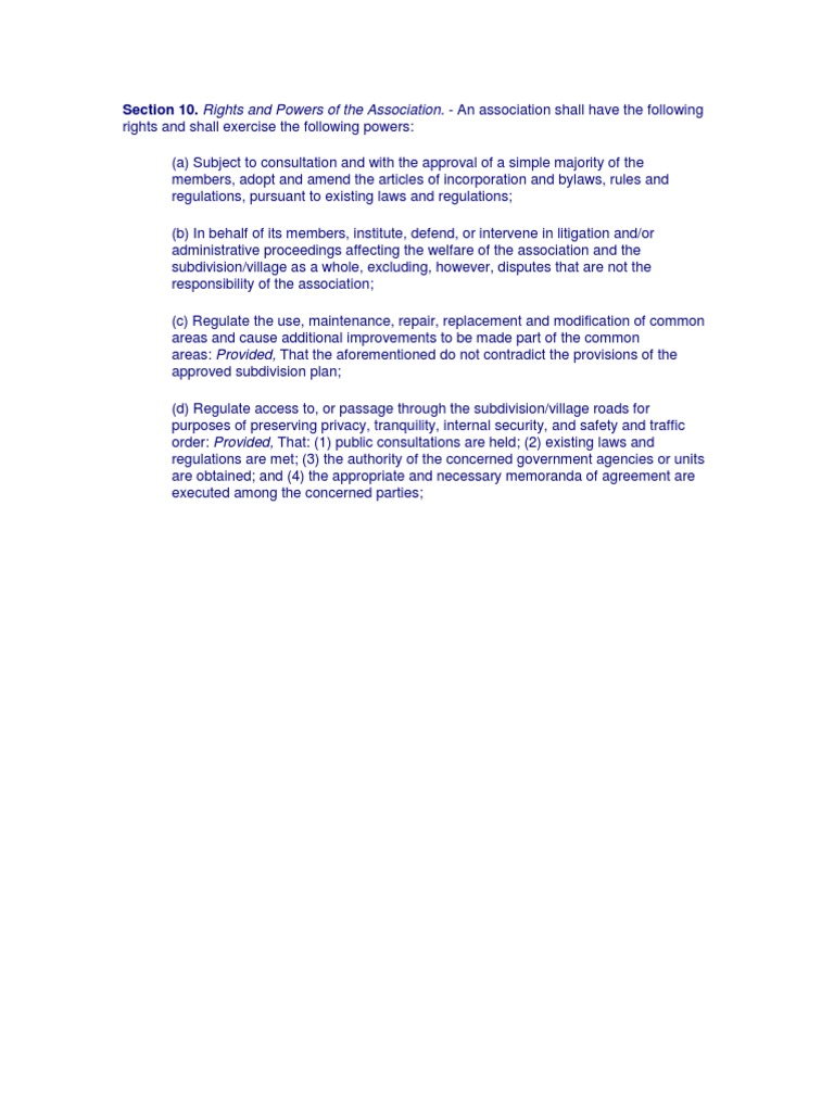 Rights and Powers of Associations | PDF | Social Institutions | Social ...