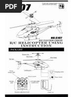 Bell 206 Scale Helicopter Quick Start Guide | PDF | Compass | Helicopter