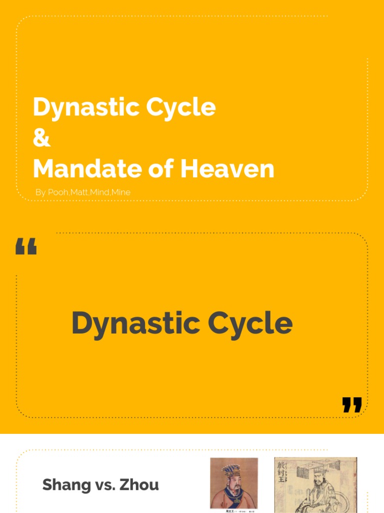 Dynastic Cycle | PDF | East Asia | China