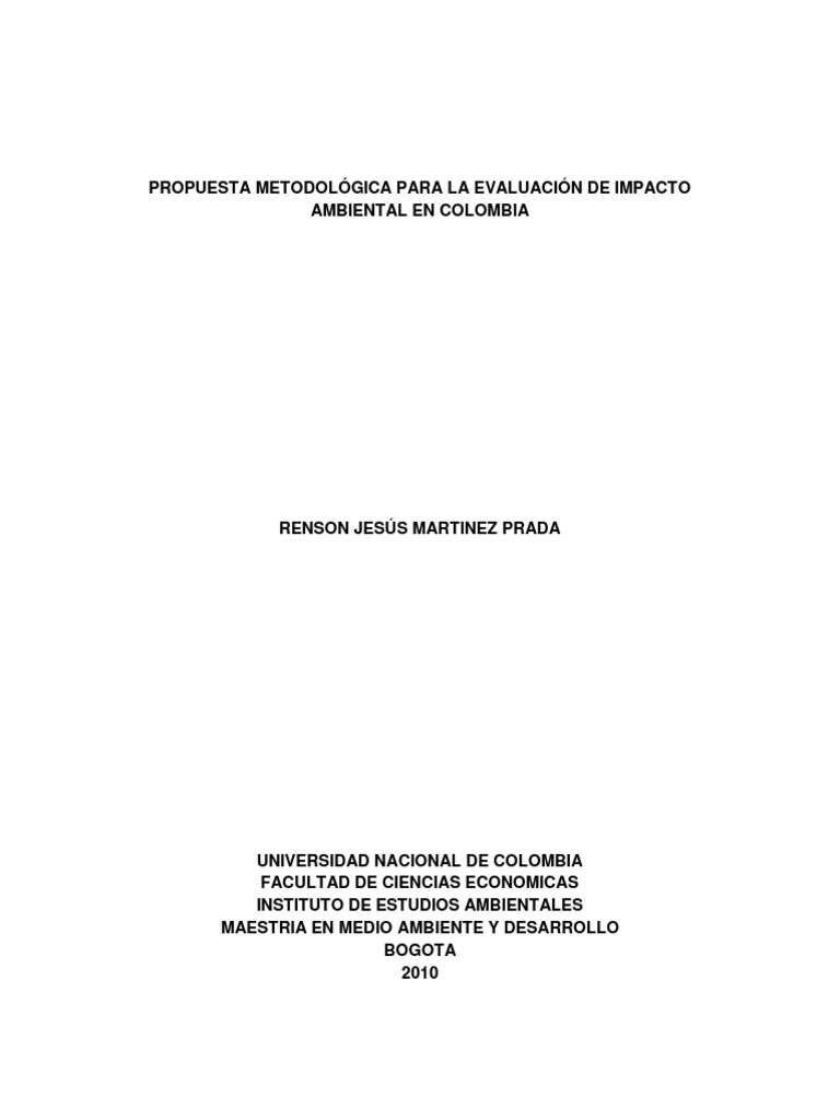Ejemplos EIA COLOMBIA PDF | PDF | Negocios | Tecnología e ingeniería
