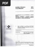 NTC 5017 Accesibilidad. Edificios. Servicios Sanitarios | PDF