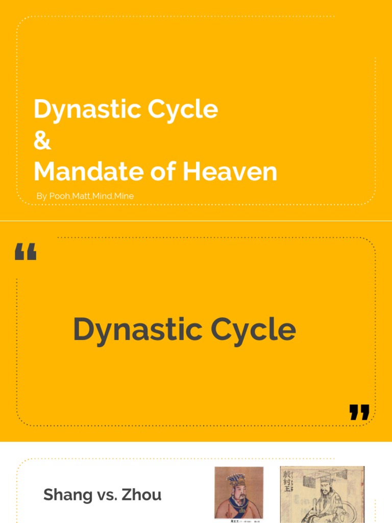 Dynastic Cycle | PDF | East Asia | China