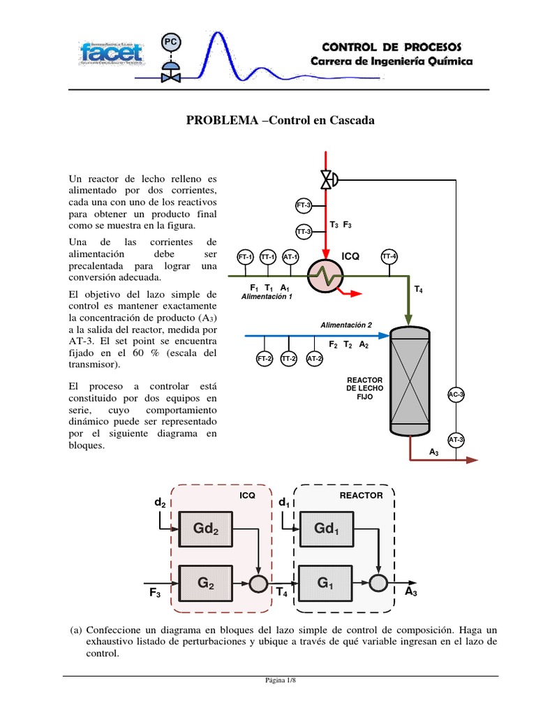 Control en Cascada en Reactores Químicos | PDF | Teoría de sistemas ...