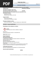 Distilled Water Safety Data Sheet | PDF | Dangerous Goods | Toxicity