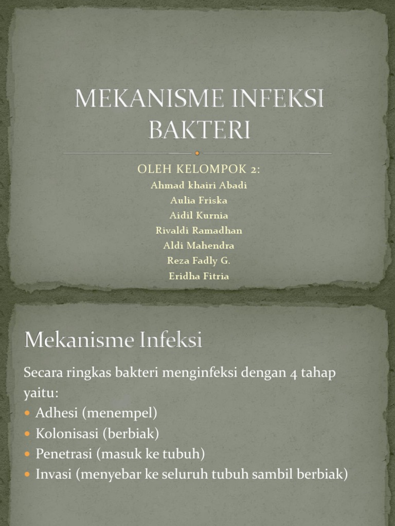 Mekanisme Infeksi | PDF