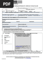 Formulario ONAPI | PDF