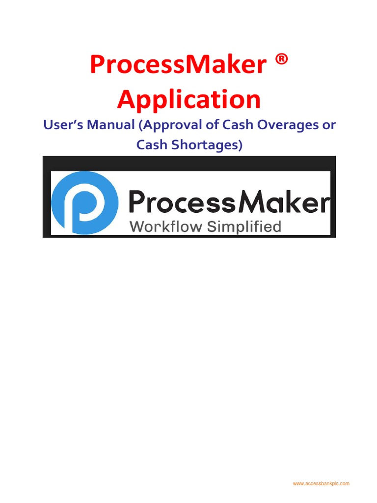 Approval of Cash Overage and Cash Shortage User Guide | PDF | Login ...