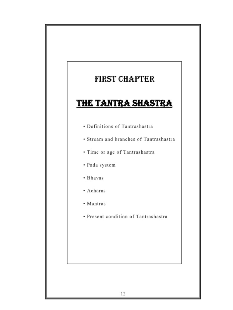 07 - Chapter 1 PDF | PDF | Tantra | Guru