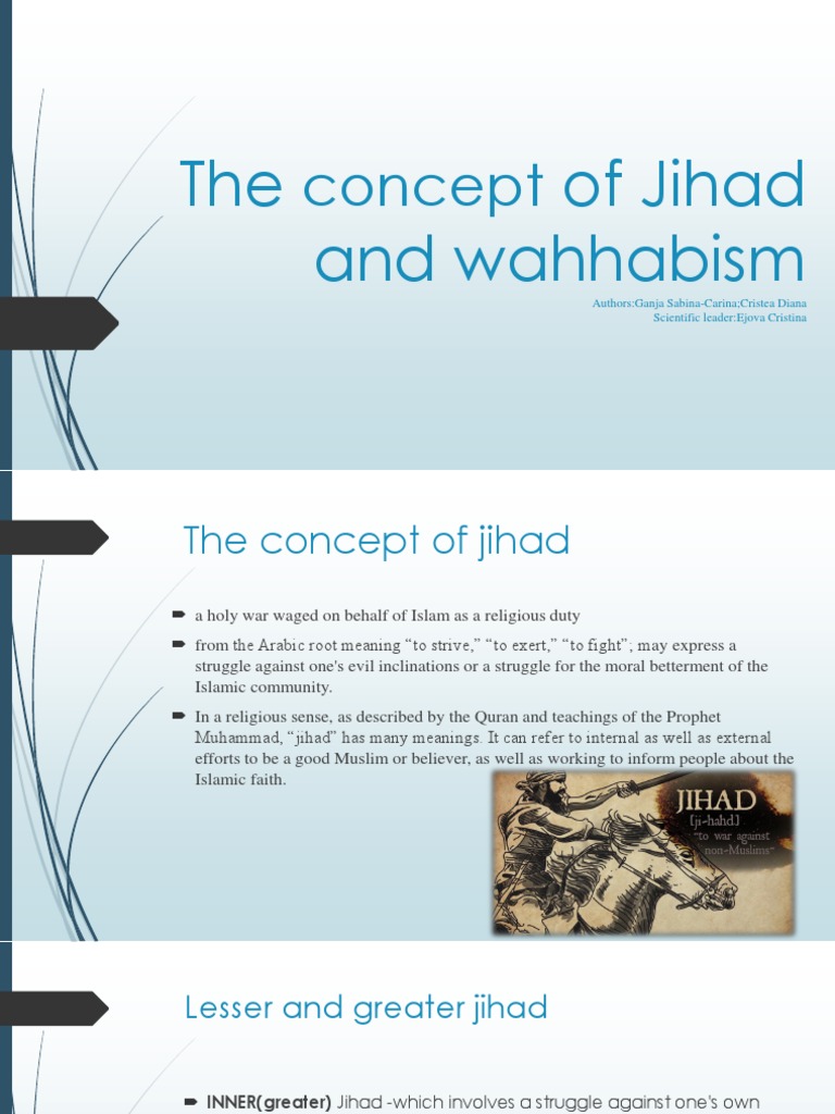The Concept of Jihad | PDF | Jihad | Wahhabism
